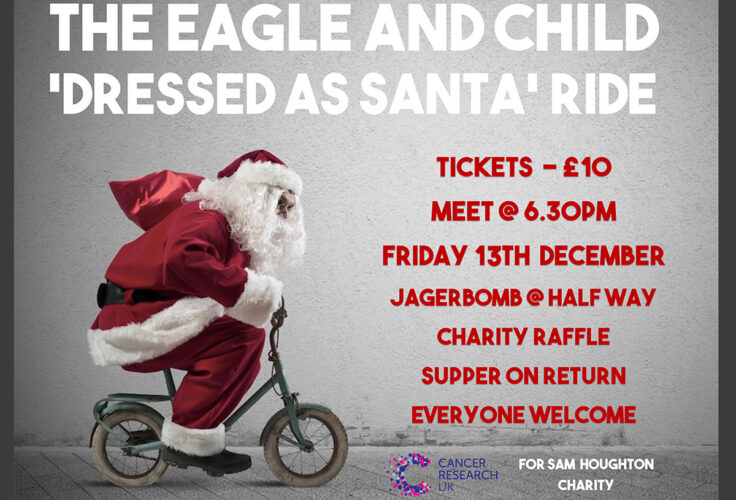 Eagle and Child ‘Dressed as Santa’ Ride - Wheelbase