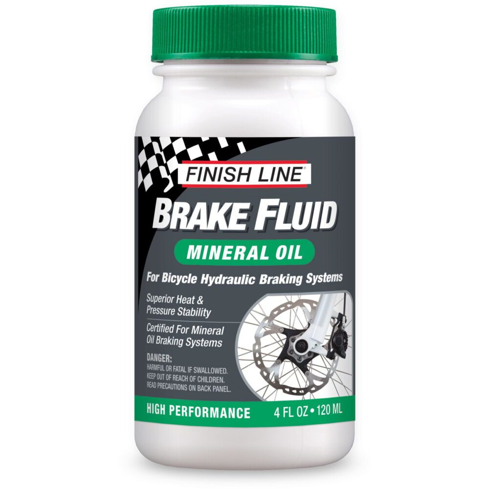Finish Line Mineral Oil Brake Fluid 120ml - Wheelbase